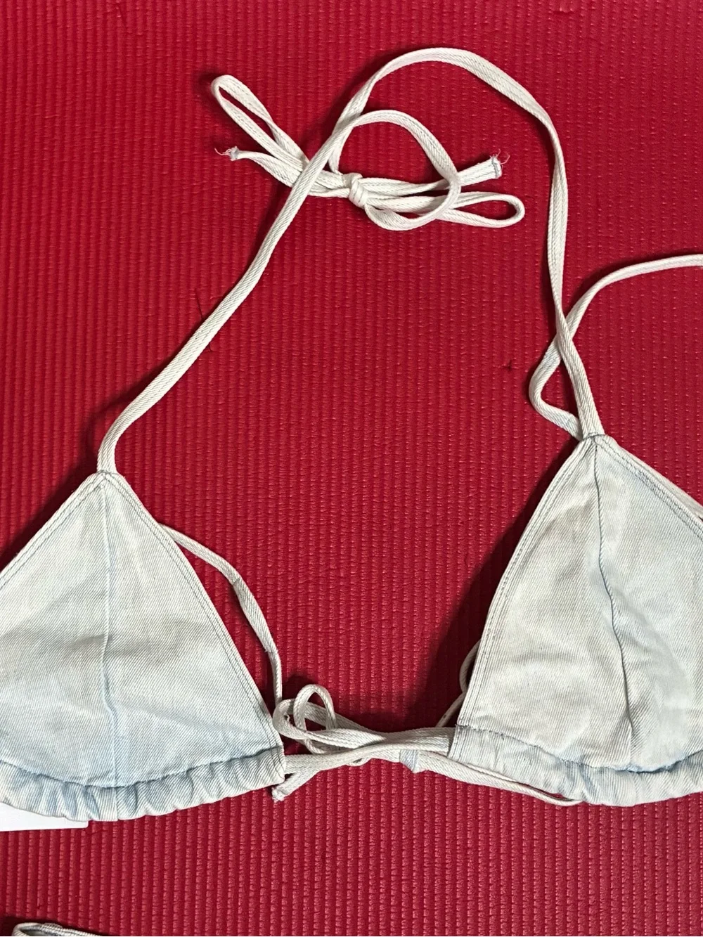 Good American | Jeans | Good American Light Cream Straightleg Jeans ...